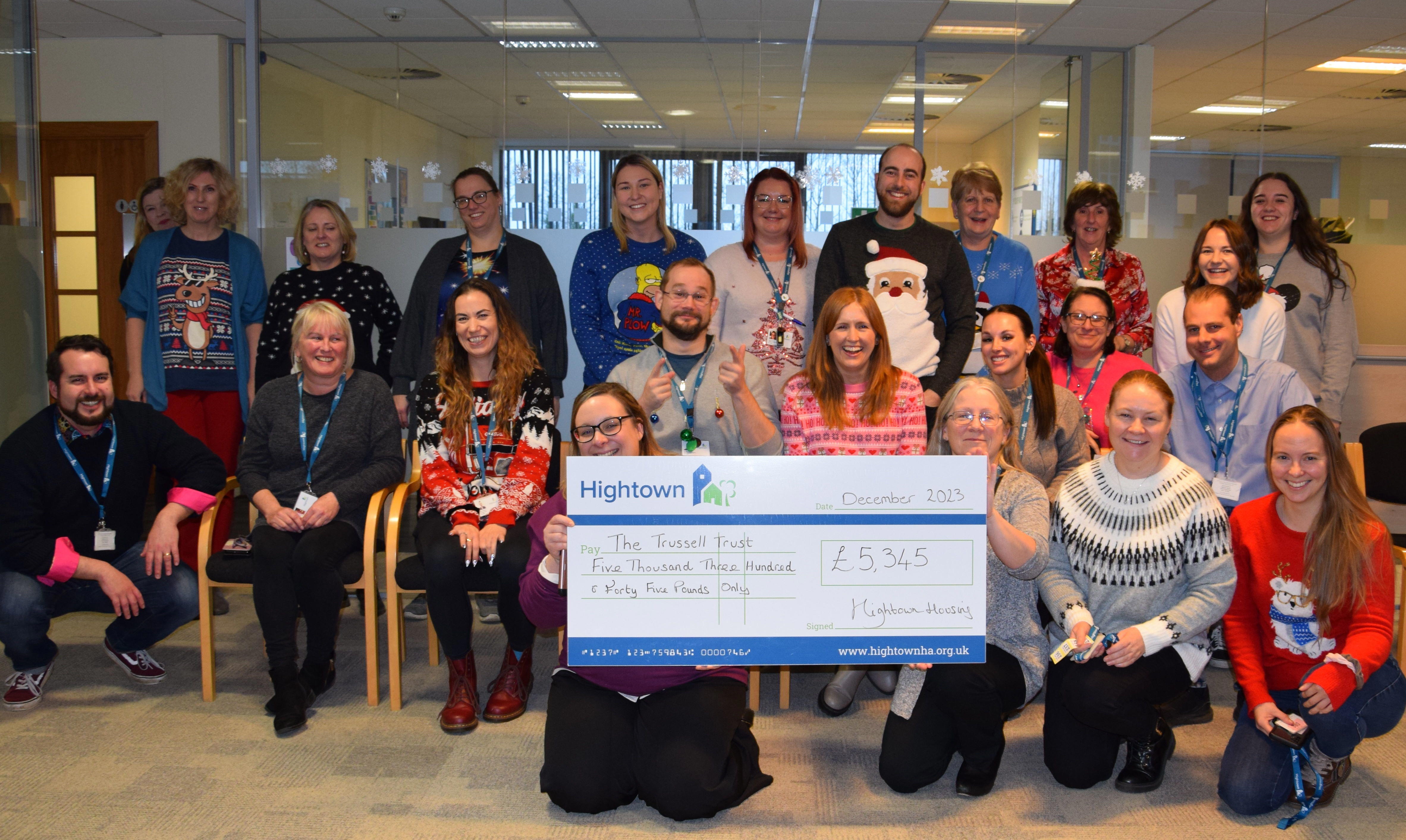 Staff fundraising campaign raises £5,000 for Christmas food bank appeal ...